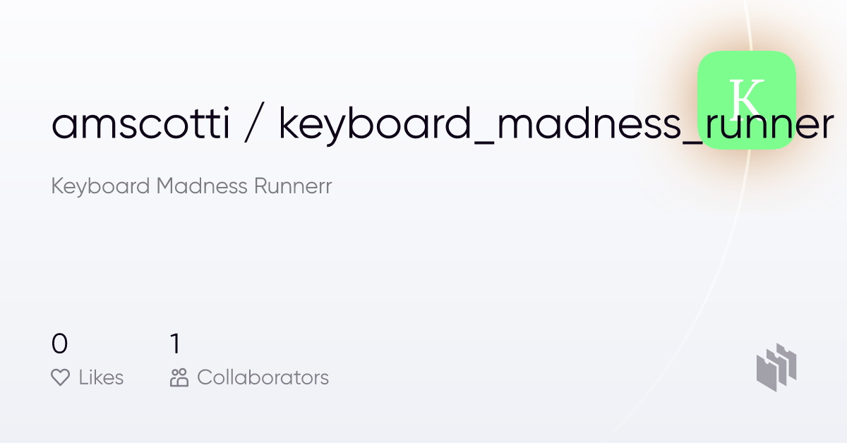 amscotti/keyboard_madness_runner - wasmer