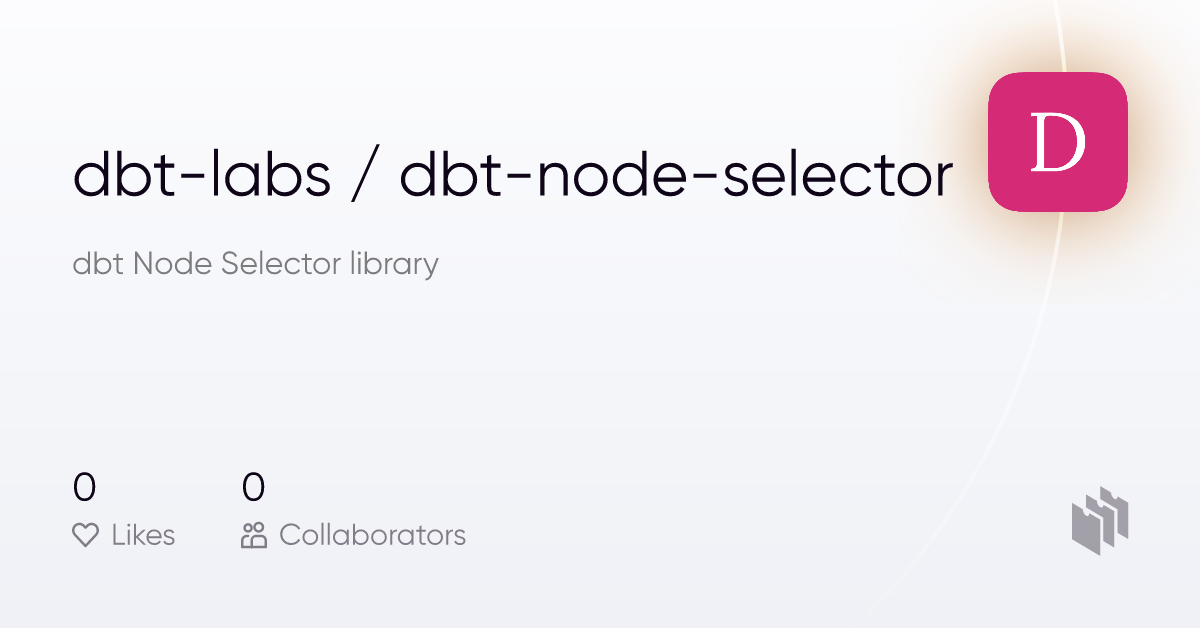 dbt-labs/dbt-node-selector - wasmer