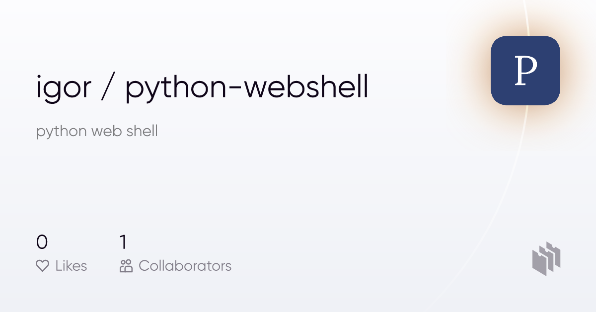igor/python-webshell - wasmer