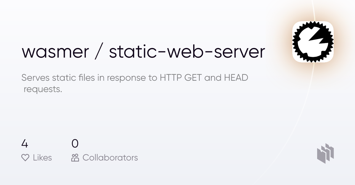 wasmer/static-web-server - wasmer