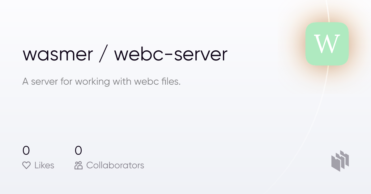 wasmer/webc-server - wasmer